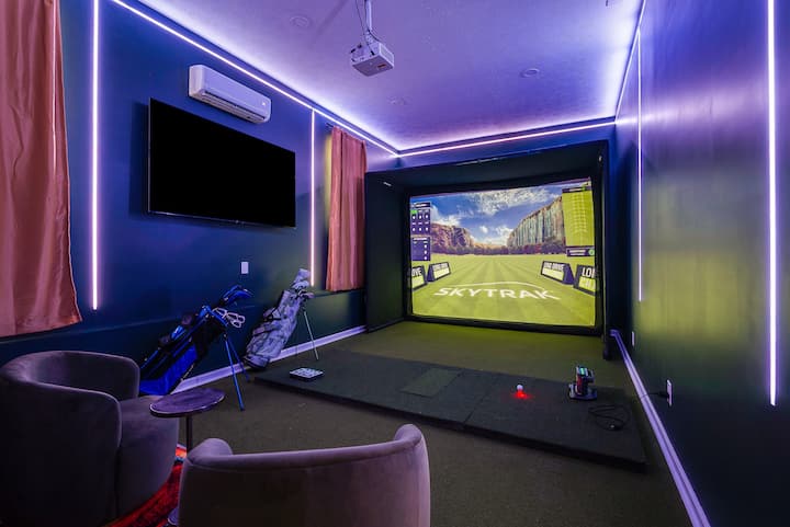 7br Mega Mountain Lodge! Golf Simulator, Speakeasy - Massanutten, VA