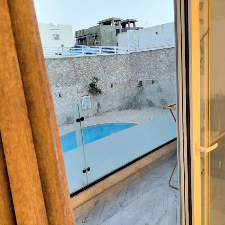 غرفتين وصاله خمس دقائق لشاطئ خاص - Sharm El-Sheikh