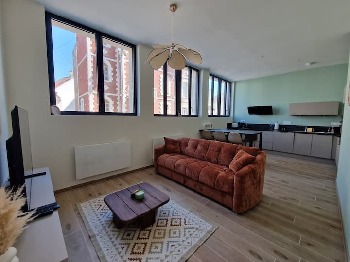 Appart Neuf - T3 Tout Confort - Plage de Berck