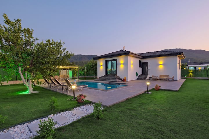 2 Yatak Odalı 2 Banyolu Villa Gree 2 #Vn149 - Кёйджегиз