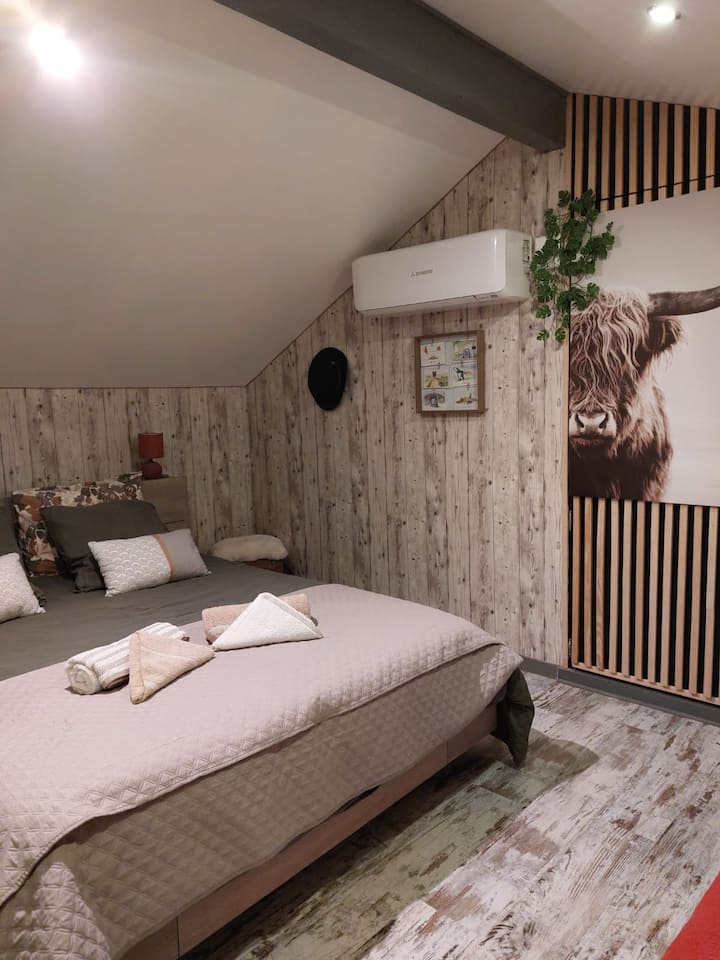 Chambre D'hôtes Proche Marciac, Vue Pyrénées. - Marciac