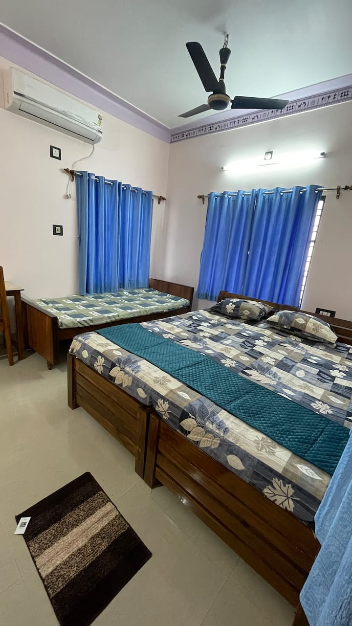 Ichhamati Homestay-triple Bed - Santiniketan
