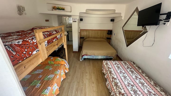 Apart Hotel Sonoma Hab Cuádruple - 瓦爾帕萊索