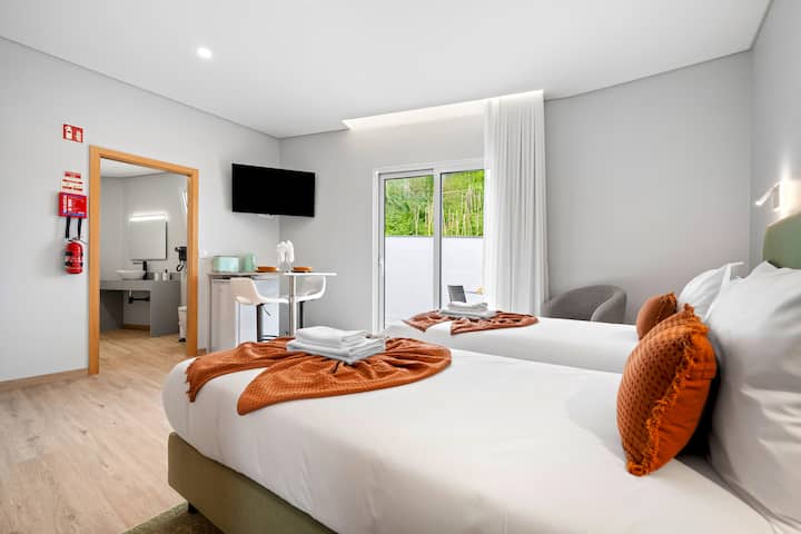 Quarto Duplo Ou Twin Superior Com Vista Montanha 1 - São Vicente