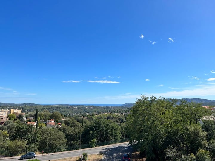 Bel Appartement 3p Vue Mer. - Grasse