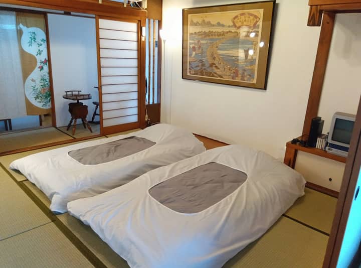 ガラス美術館徒歩圏内/ 名水が湧く街/5人可 - Toyama