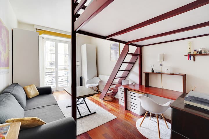 Cozy Studio In South Pigalle 9th - Gare Saint-Lazare - Paris