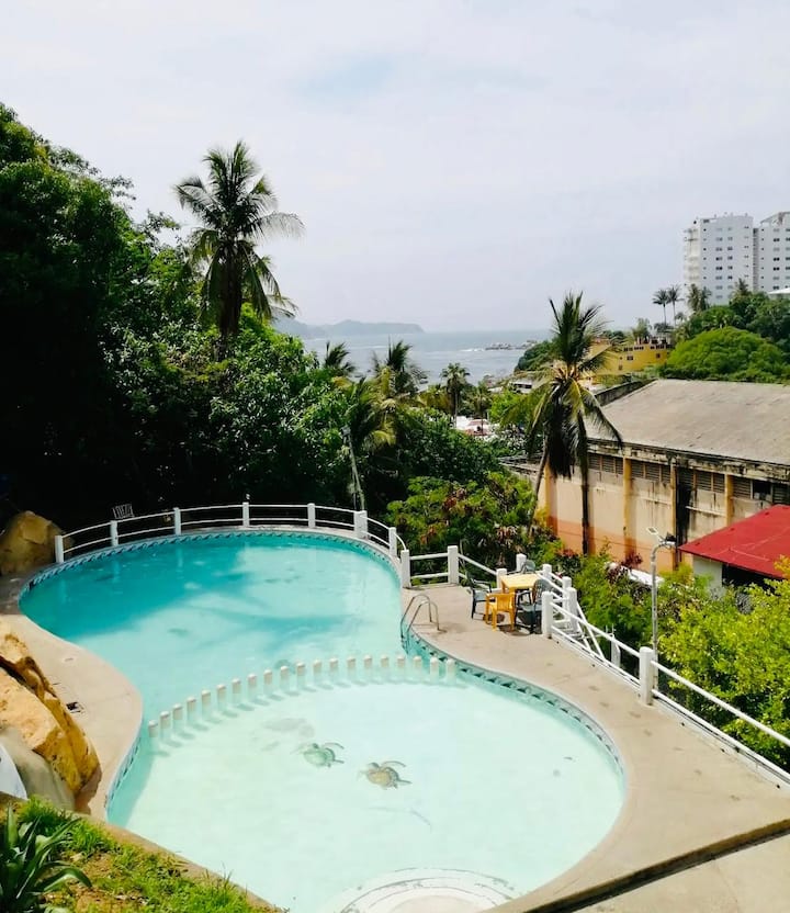 Blue Sea At The Beach - Acapulco