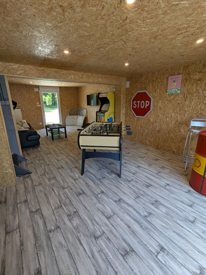 Studio, Salle De Jeux, Jardin - Commercy