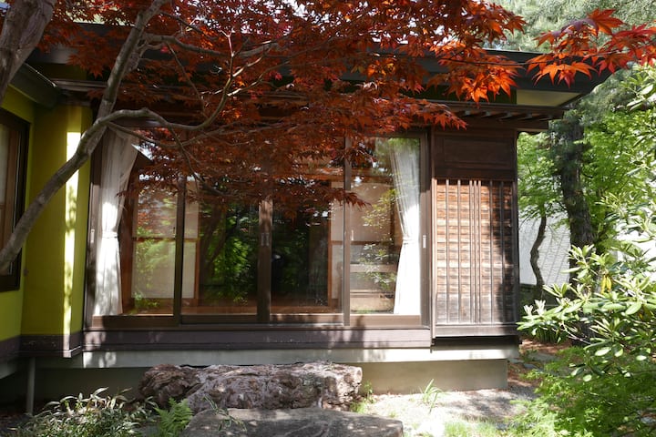 Japanese Garden Villa15 Gueststea Roomfree Parking - Asahikawa