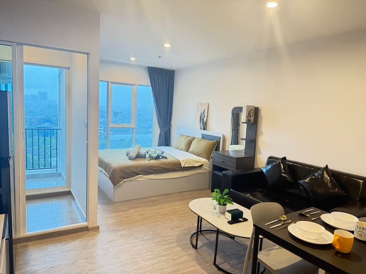 离机场近/简单/干净/安静/便利 - Phra Khanong