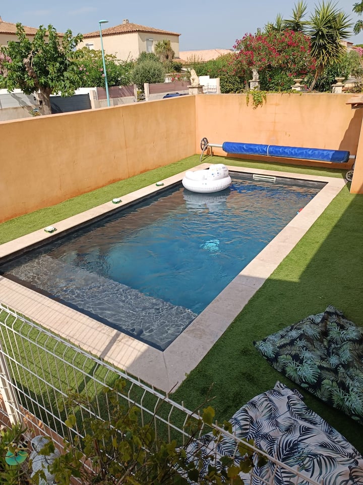 Villa Avec Piscine - Vic-la-Gardiole