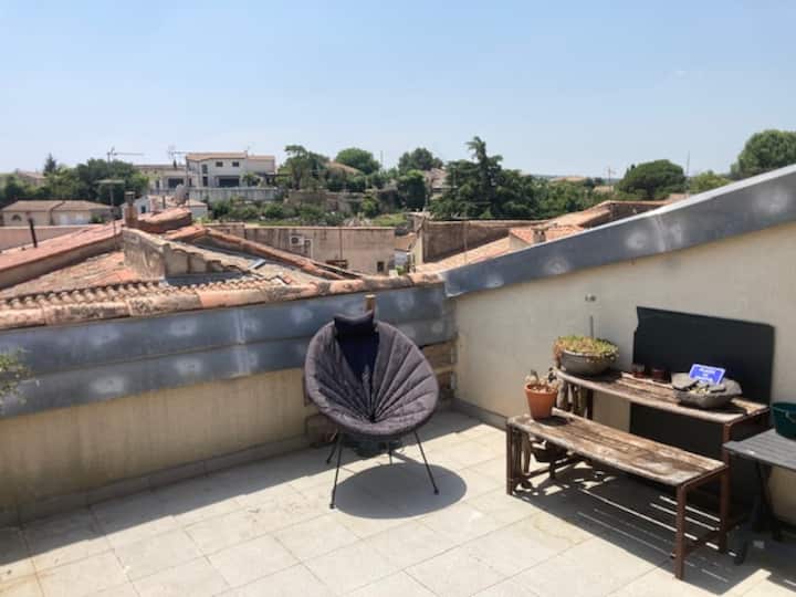 Maison Avec Terrasse Tropézienne - Balaruc-le-Vieux