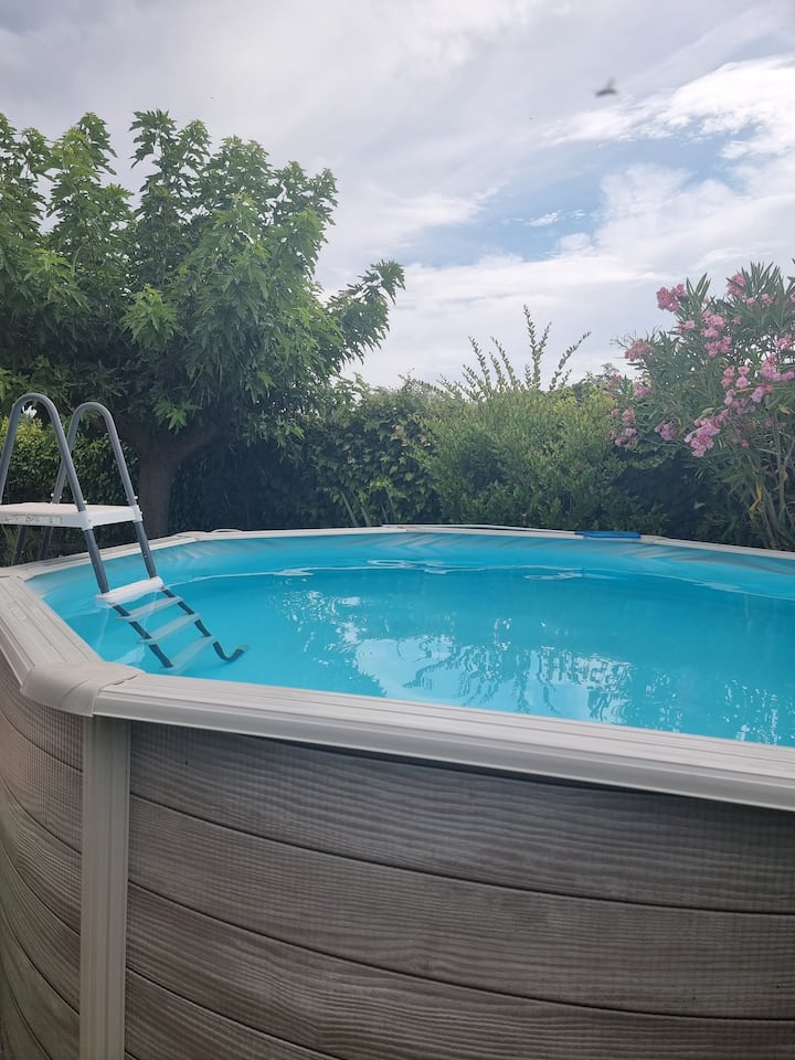 T3 Tout Confort Indépendant Pour 4 Personnes - Anduze