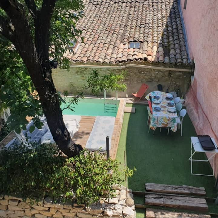 Maison De Village Avec Piscine - Montélimar