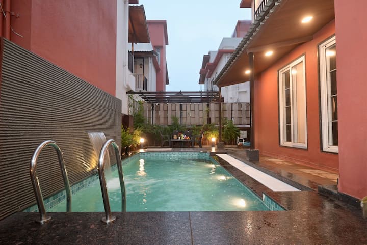 Irene Bloom | Cozy 3bhk W/ Private Pool - Lonavla