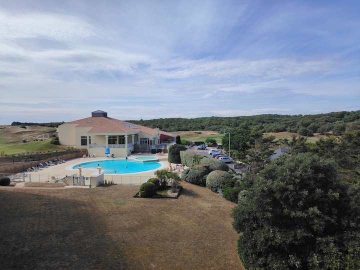T2 Face Mer Et Vue Sur Golf - Notre-Dame-de-Monts