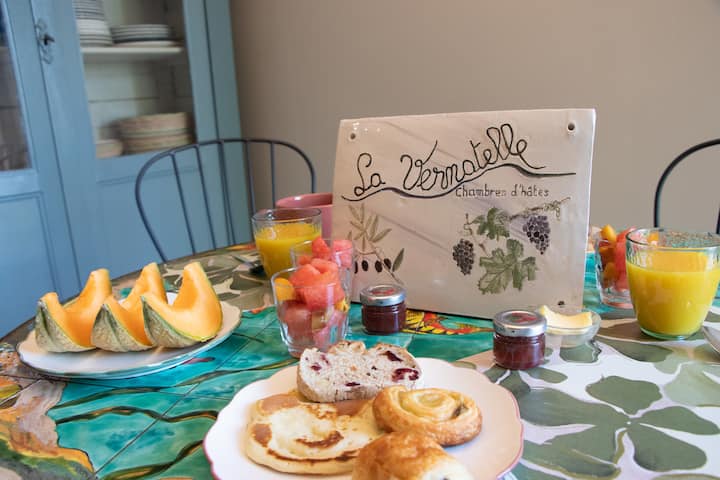 Chambre 2 à La Vernatelle, La Londe - Hyères