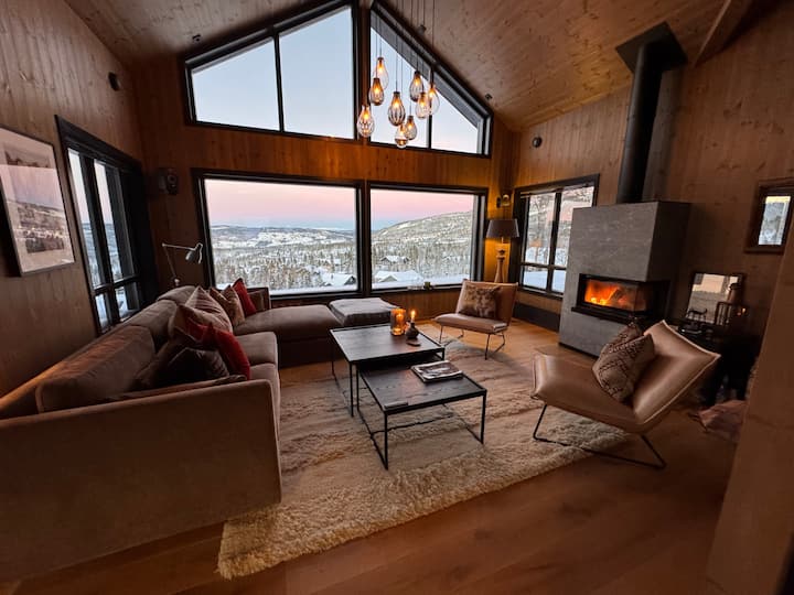 Exclusive Mountain Cabin With Jacuzzi - Norway