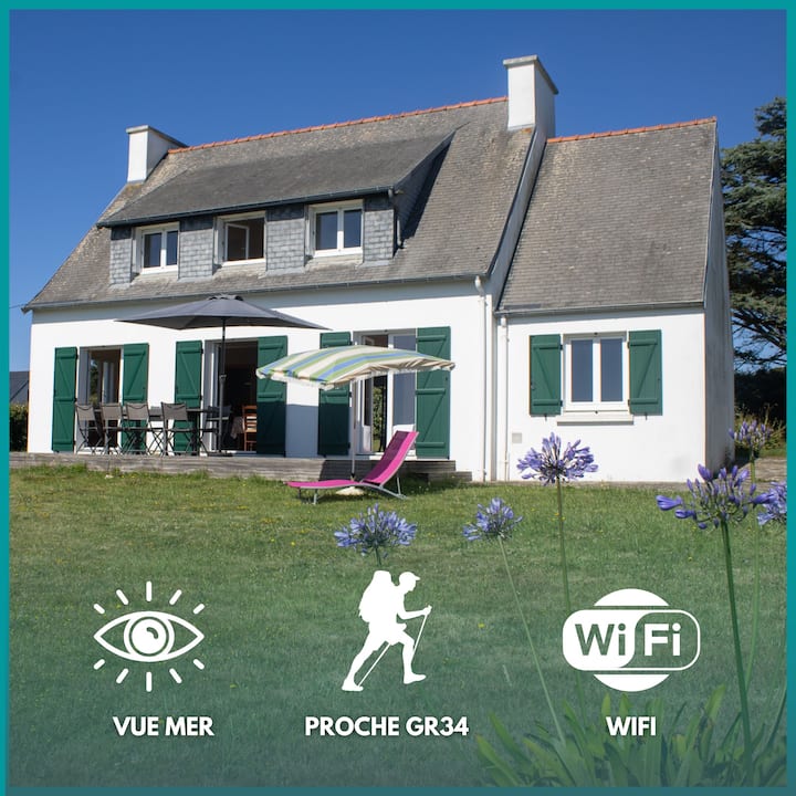 Ty Roche - Vue Mer - Wifi - Camaret-sur-Mer