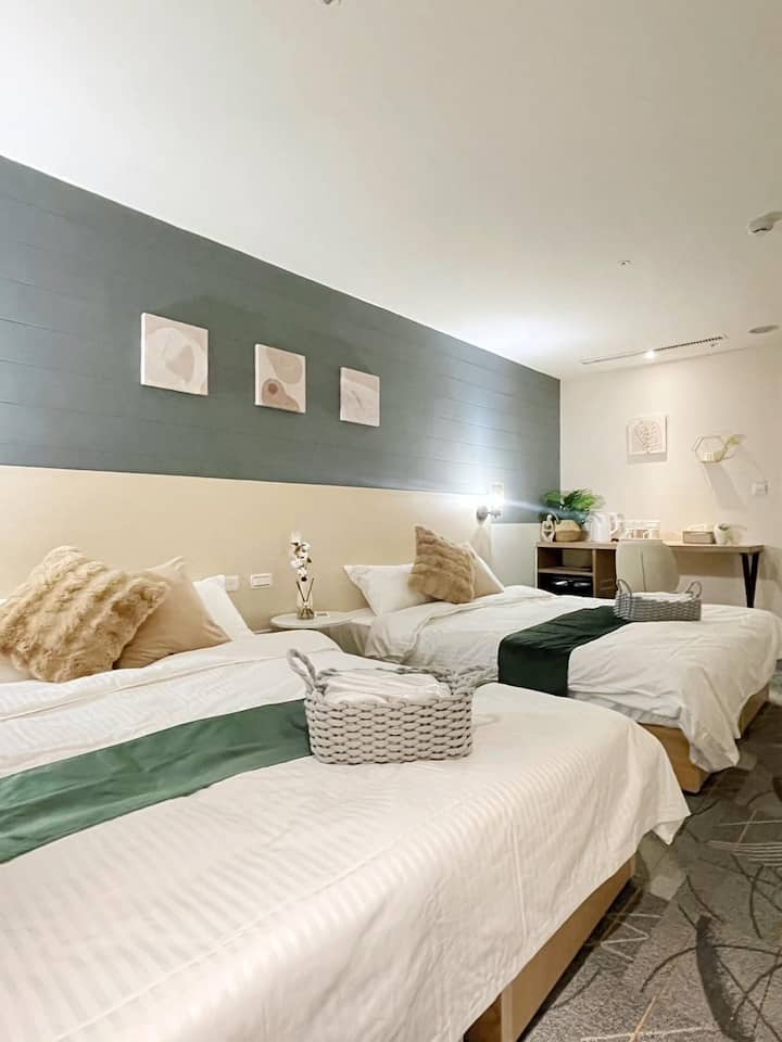 Family Retreat For Four|near Ximen Mrt 322 - 公館