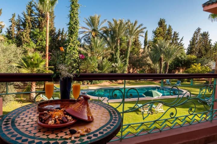 Villa Luxe Palmeraie – 15 Ch, Piscine & ÉVénements - Marrakesh