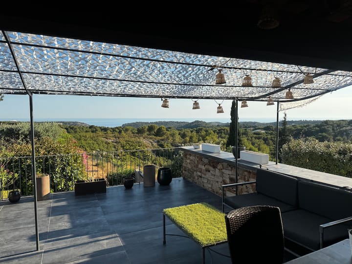 Villa Avec Vue Mer Et Piscine - Carry-le-Rouet