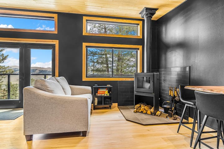 Modern Cabin, Wood Stove, Views, Disc Golf Course - Fairplay, CO