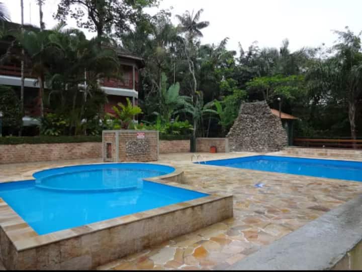 Lindo Apto Perto De Tudo! Apto Térreo. - Ubatuba