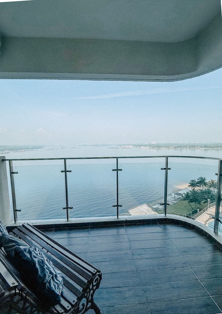 Danga Bay【beautiful Seaview】countrygarden ❴Breezy❵ - Johor Bahru