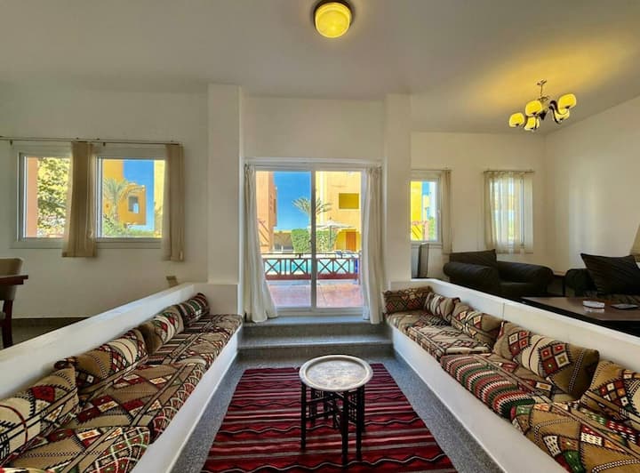 Luxury 4br Villa Sea View, Hurghada - 胡爾加達