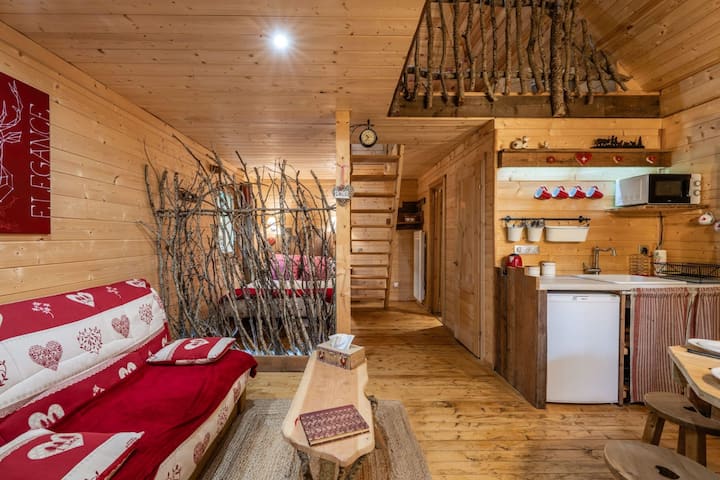 Cabane Spa : Les Elfes - Saint-Léger-les-Mélèzes