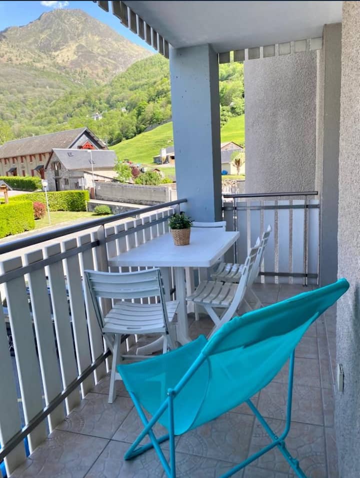Charmant T2 Cabine Avec Balcon Luz Saint Sauveur - Luz-Saint-Sauveur