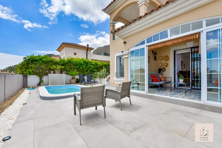 Casa Ponoig • Piscine, Vue Mer, Pétanque, Barbecue - Guadalest