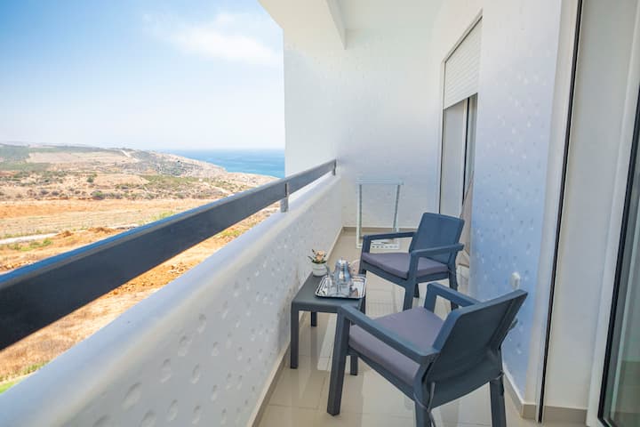 Vue Mer & Piscine • Asilah - Asila