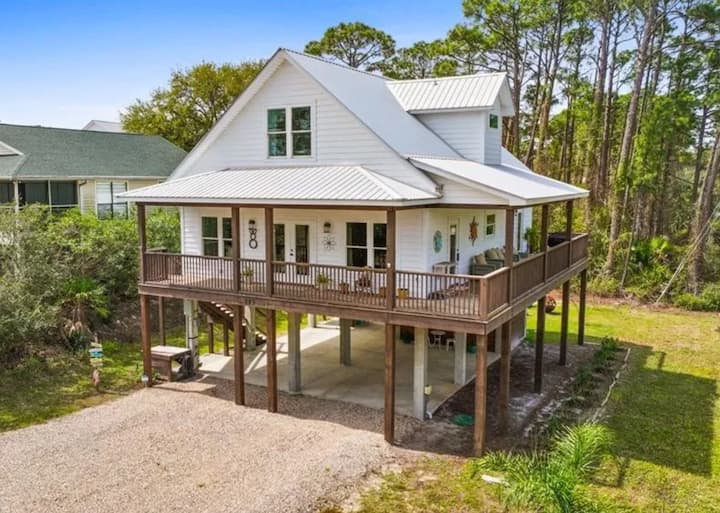 Fall Rates | Sleeps 7 | Fire Pit+beach Gear+bikes - Cape San Blas, FL