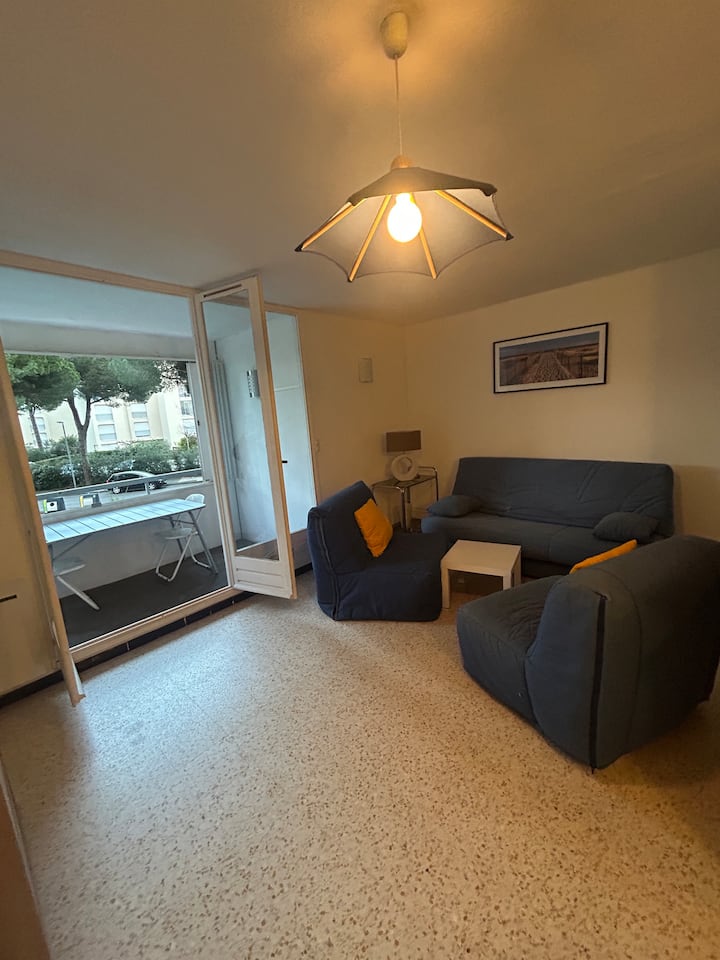 Studio 4 Pers. Terrasse+parking - Le Grau-du-Roi