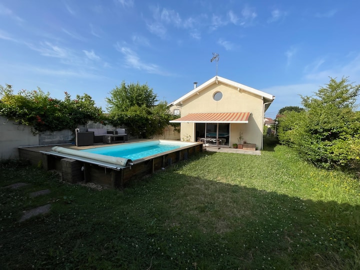 Maison + Piscine + Studio - Bordeaux