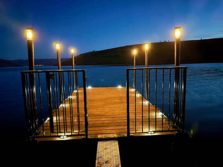 New Cabin Retreat | Private Dock - Scofield State Park, Helper