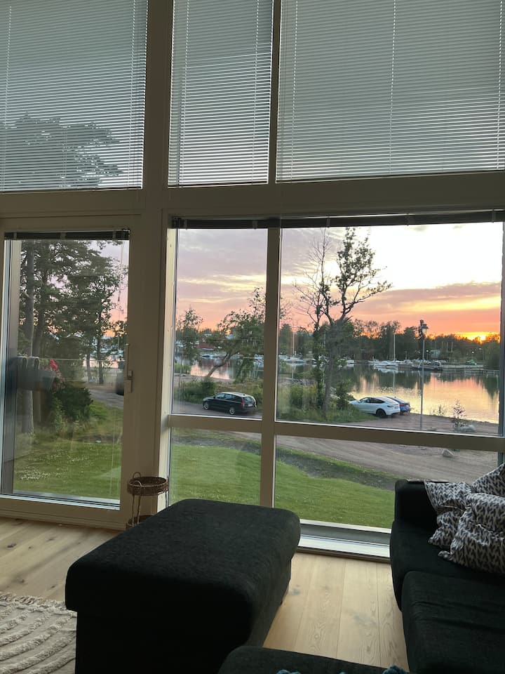 Upea Loft Studio Merinäköalalla! - Uusikaupunki