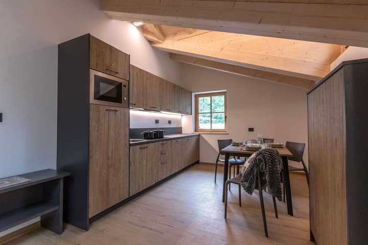 Alpinia Re Laurin: Appartamento Con Private Spa - Moena