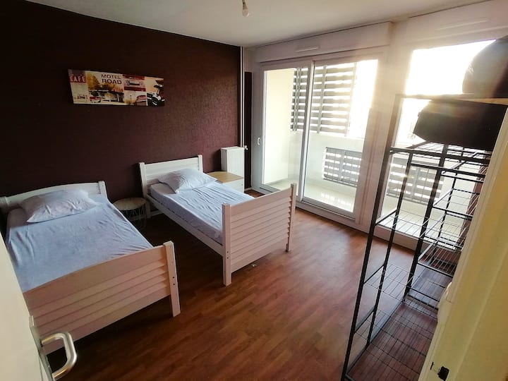 Appartement T4 Proche De La Mer - Saint-Nazaire