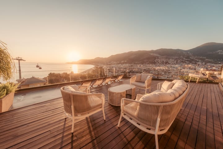Kale Yamacı Deniz Manzaralı - Alanya