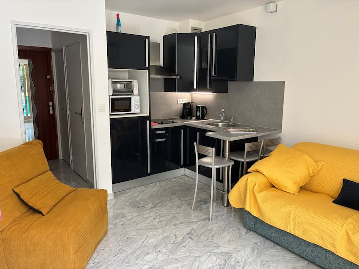 Studio Cosy Piscine Tennis Pkg - Antibes