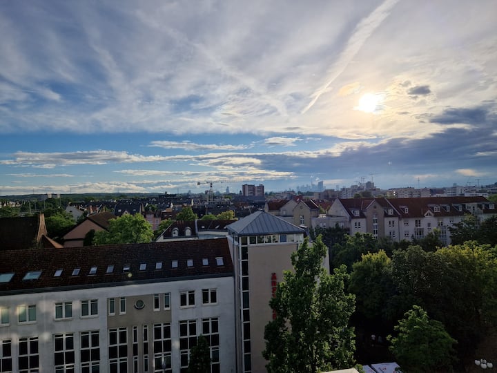 Central Apartment - Skylineview - Offenbach