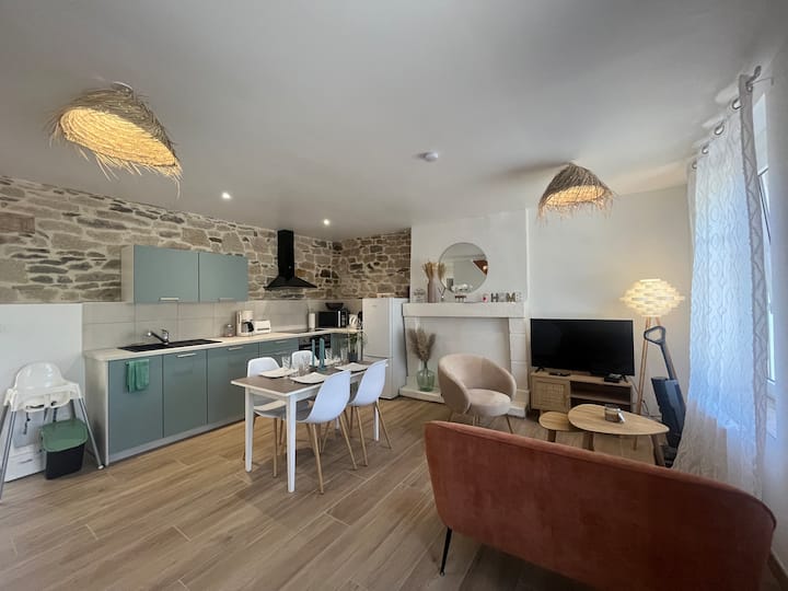 La Rive Du Blavet - Maison Avec Jardin - Pontivy
