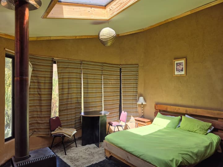 Cabaña 2 Pers Luna Miel Al Lado De Rio - Paiguano