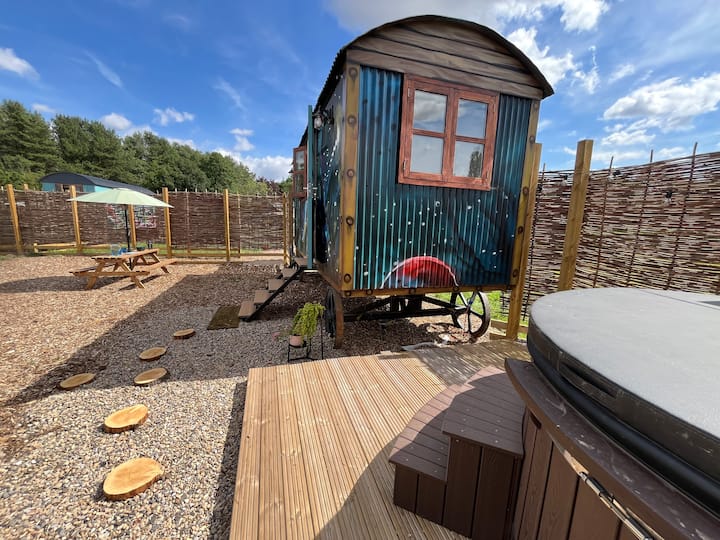 Dark Skies - Lux Hut & Hot Tub - Yorkshire
