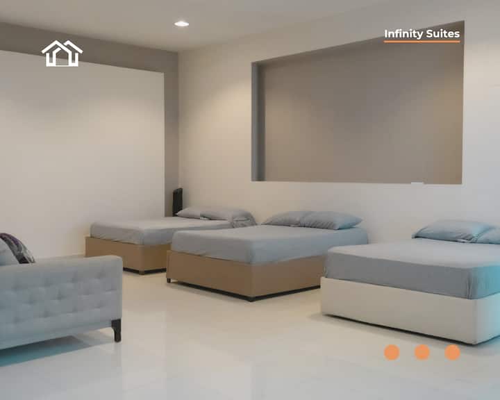 Hotel Infinitysuites Triple Quintuple Room - Cancún