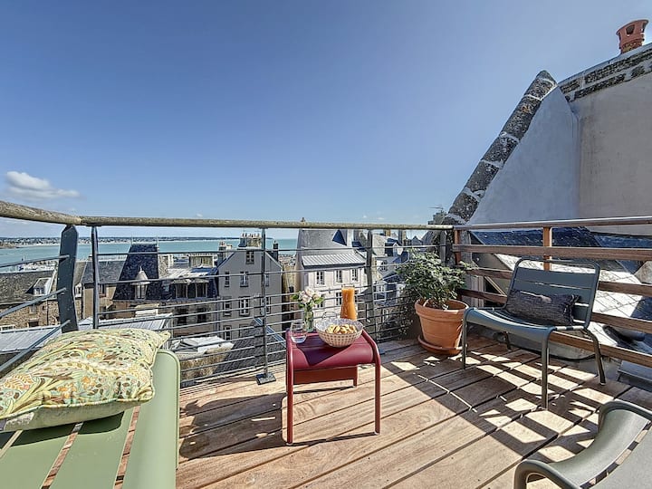 La Rose Du Roc : Plage Et Centre Ville à Deux Pas - Granville